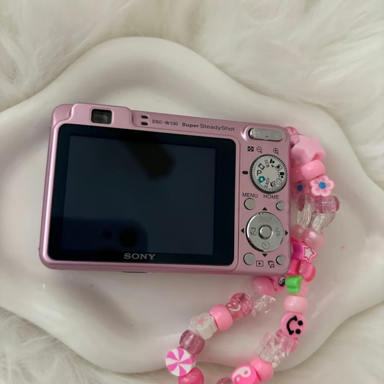 Sony Cybershot DSC-W130 RARE pink color -In... - Depop