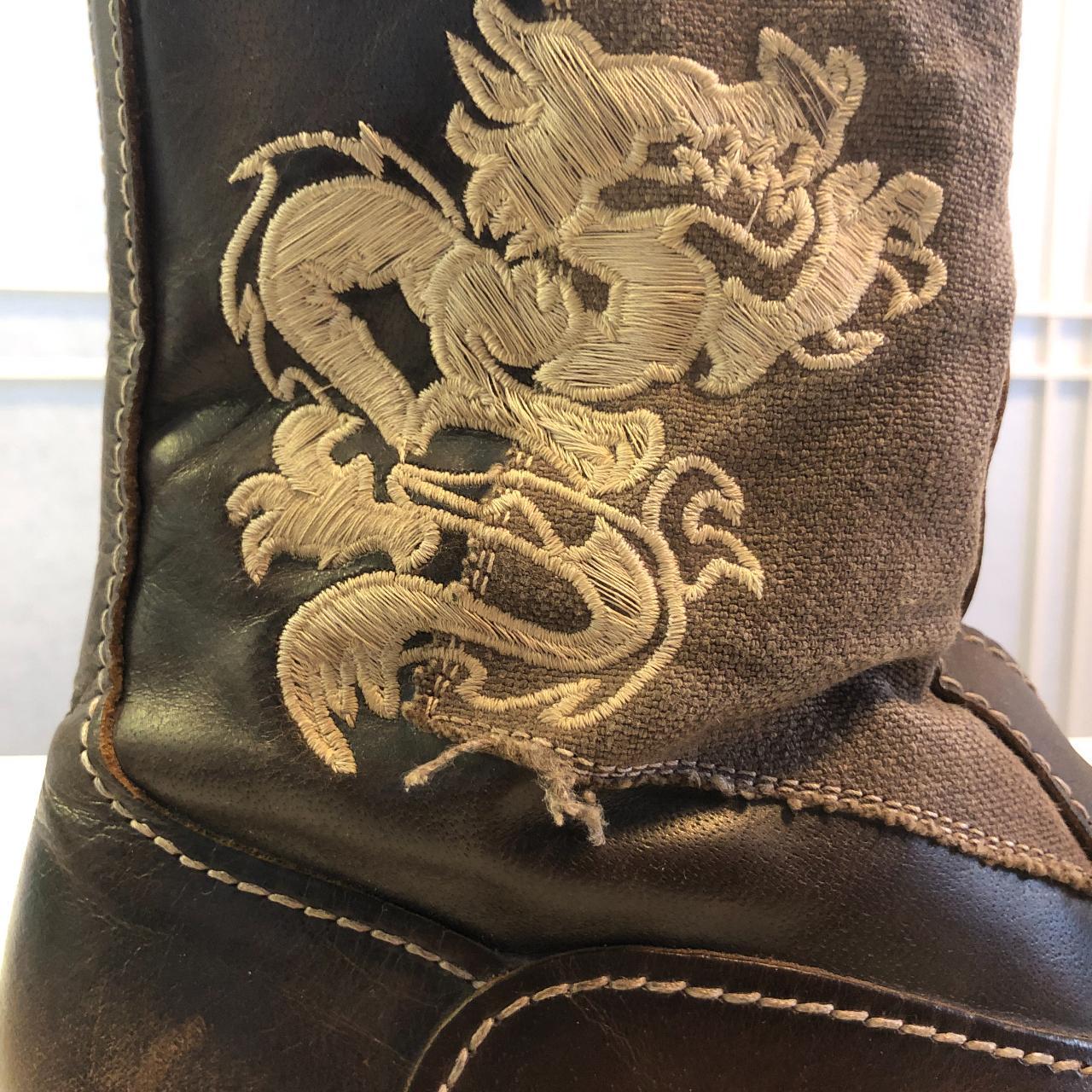 Mark Nason, Rock Never Dies Dragon Boots. Dragon... - Depop