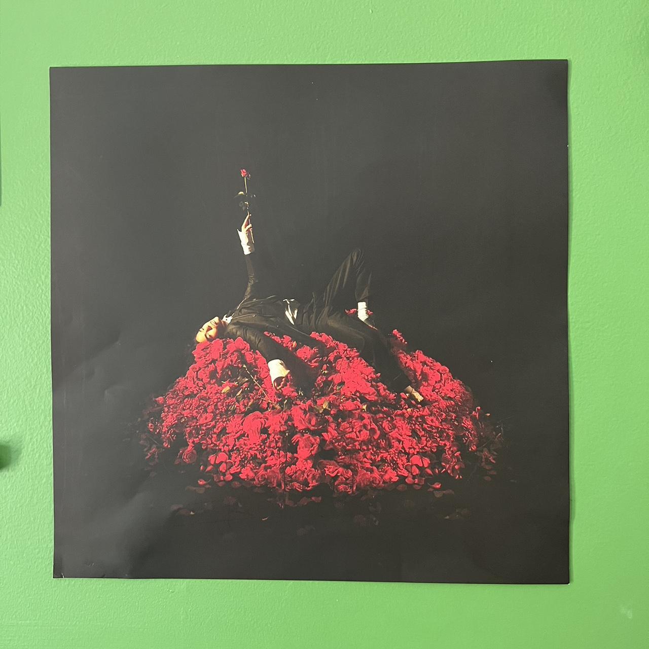 conan gray superache album poster 12"x 12" track... - Depop