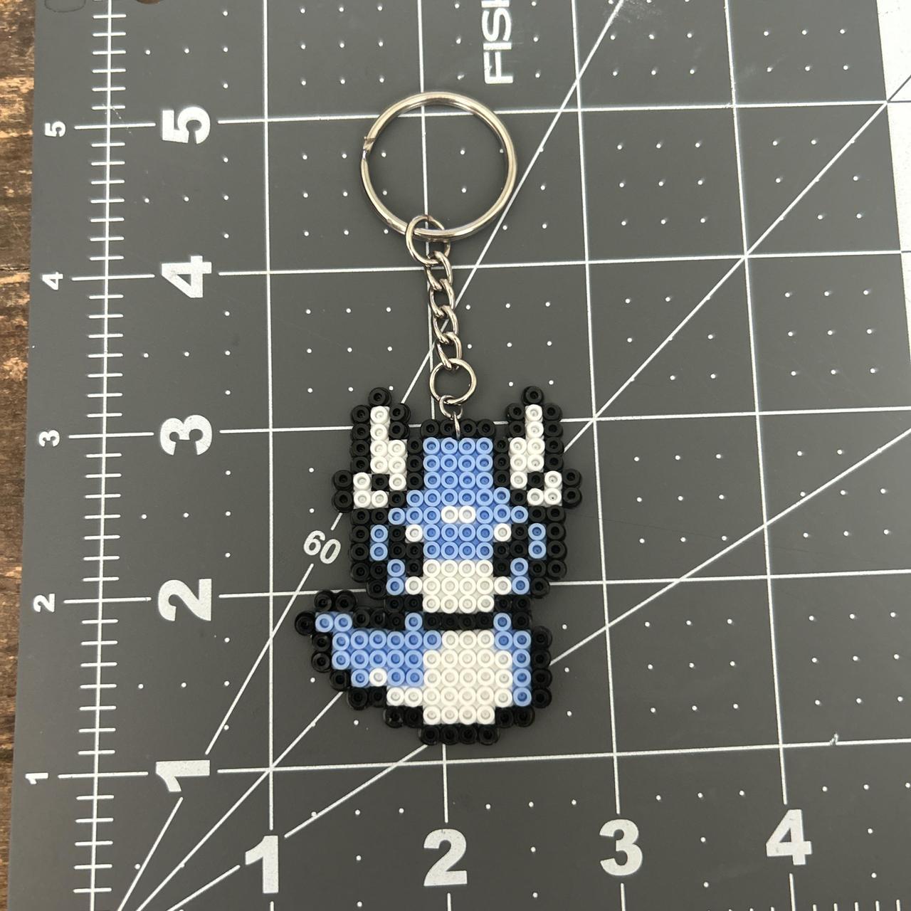 Dratini keychain 💙 #perler #pokemon #keychain #dratini - Depop