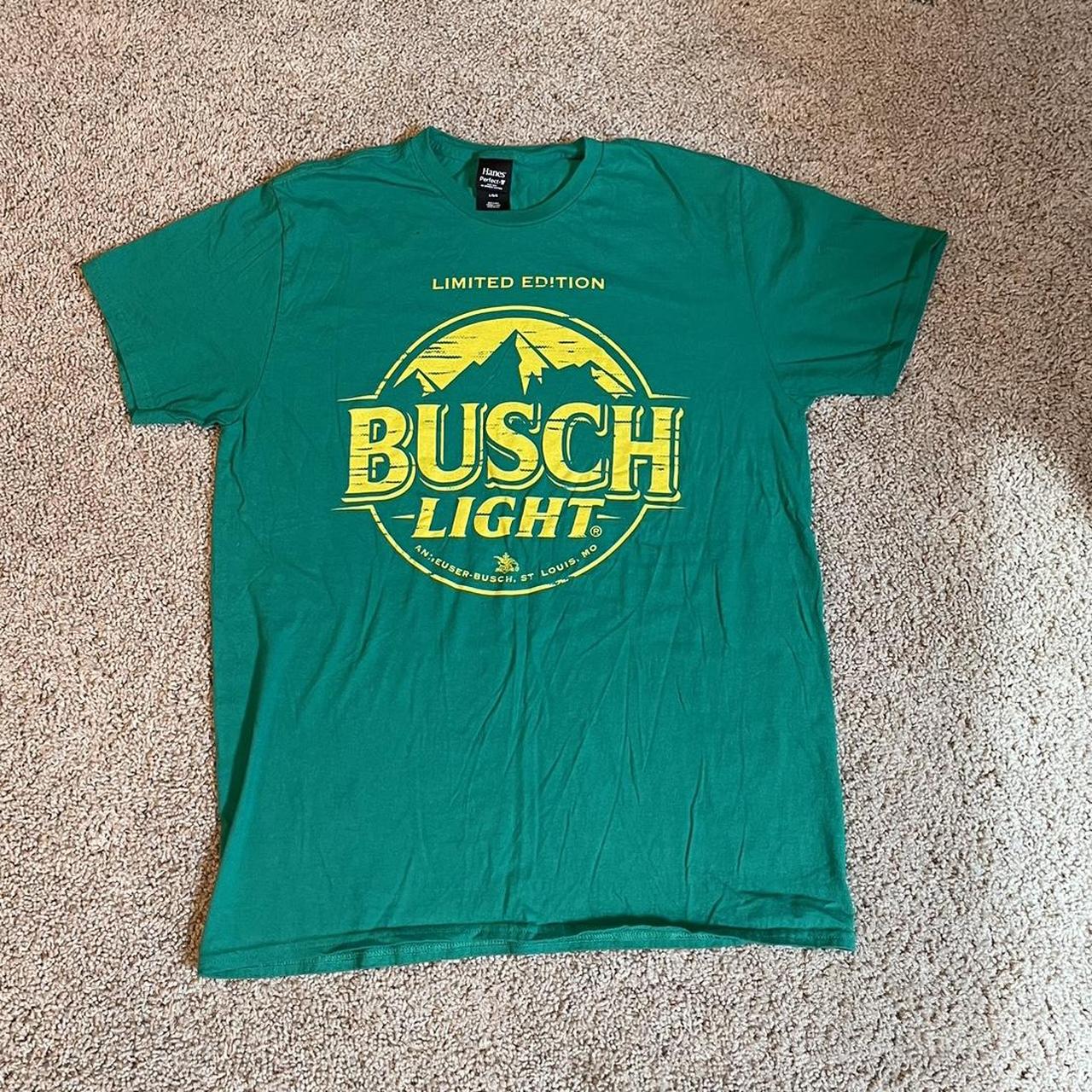 Limited edition Busch Light t-shirt Size L #beer - Depop