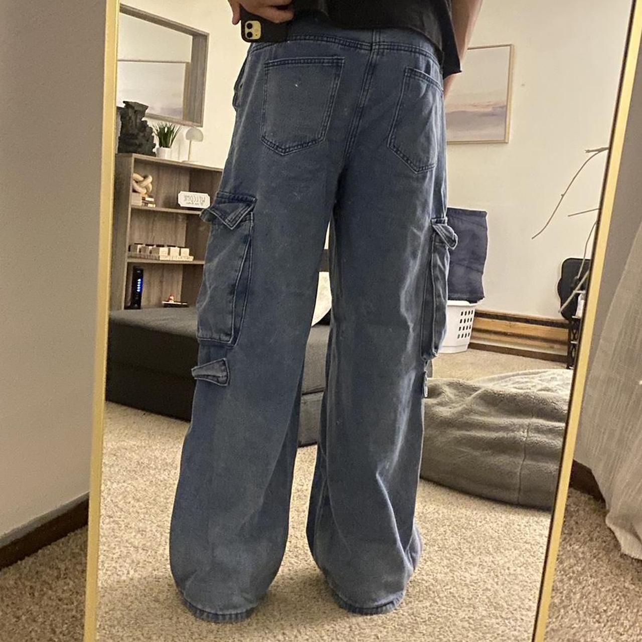 Custom Denim Jeans, nice clean blue jeans, super... - Depop