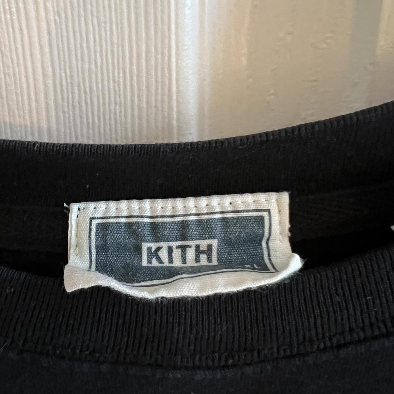 Kith Black Tee - Depop