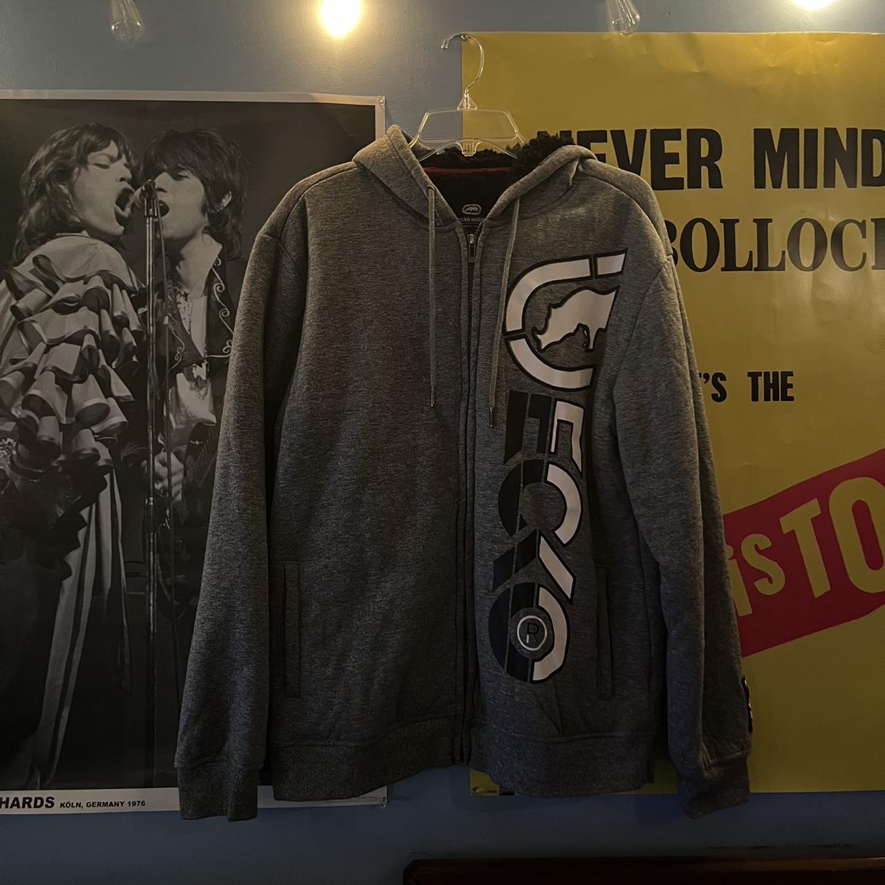 Ecko Unlimited Zip Up Hoodie Size M - Depop