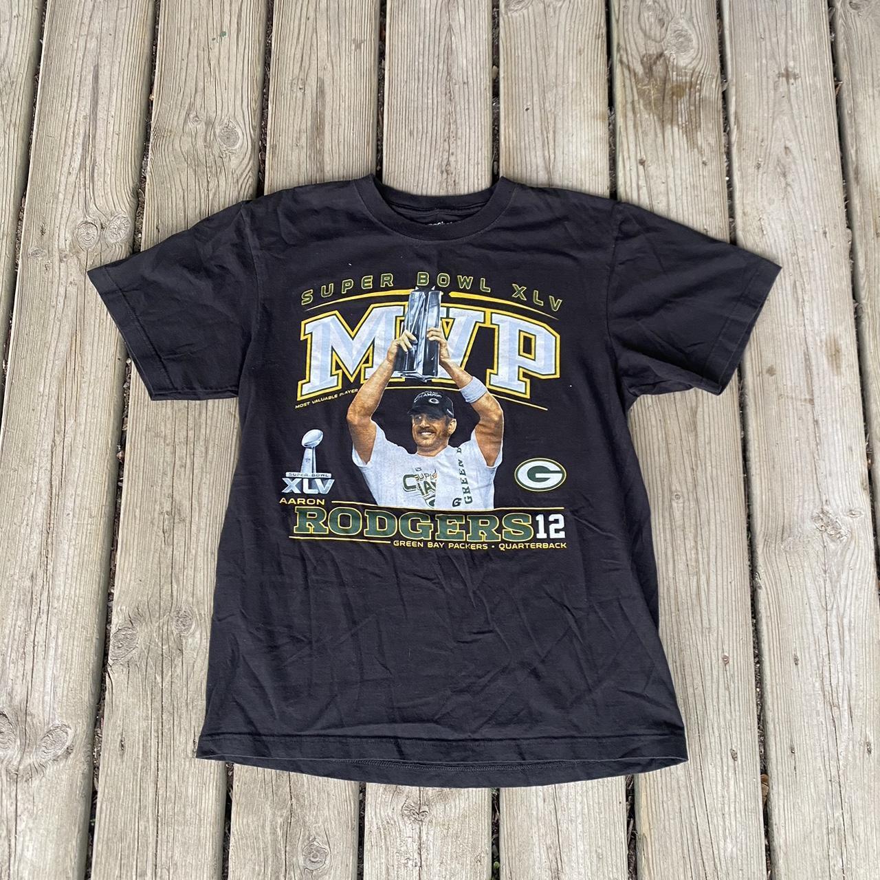 REBOOK MVP Arron Rodger’s tee men’s size large true... - Depop