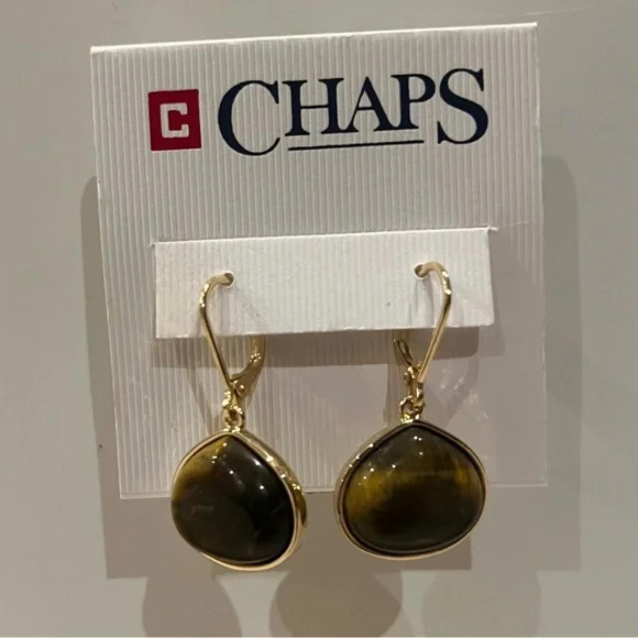 Two Pairs of Women's Chaps Earrings Brand-... - Depop