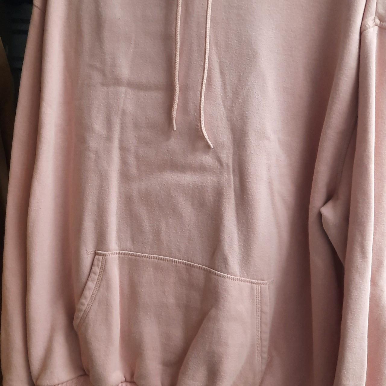 Light pink H&M hoodie - Depop