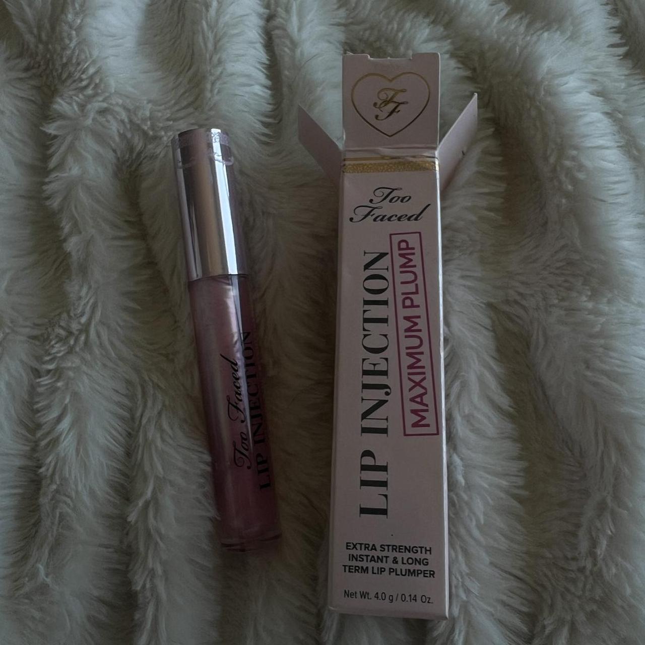 brand new two faced lip plump injector gloss! 👄👄👄👄... - Depop