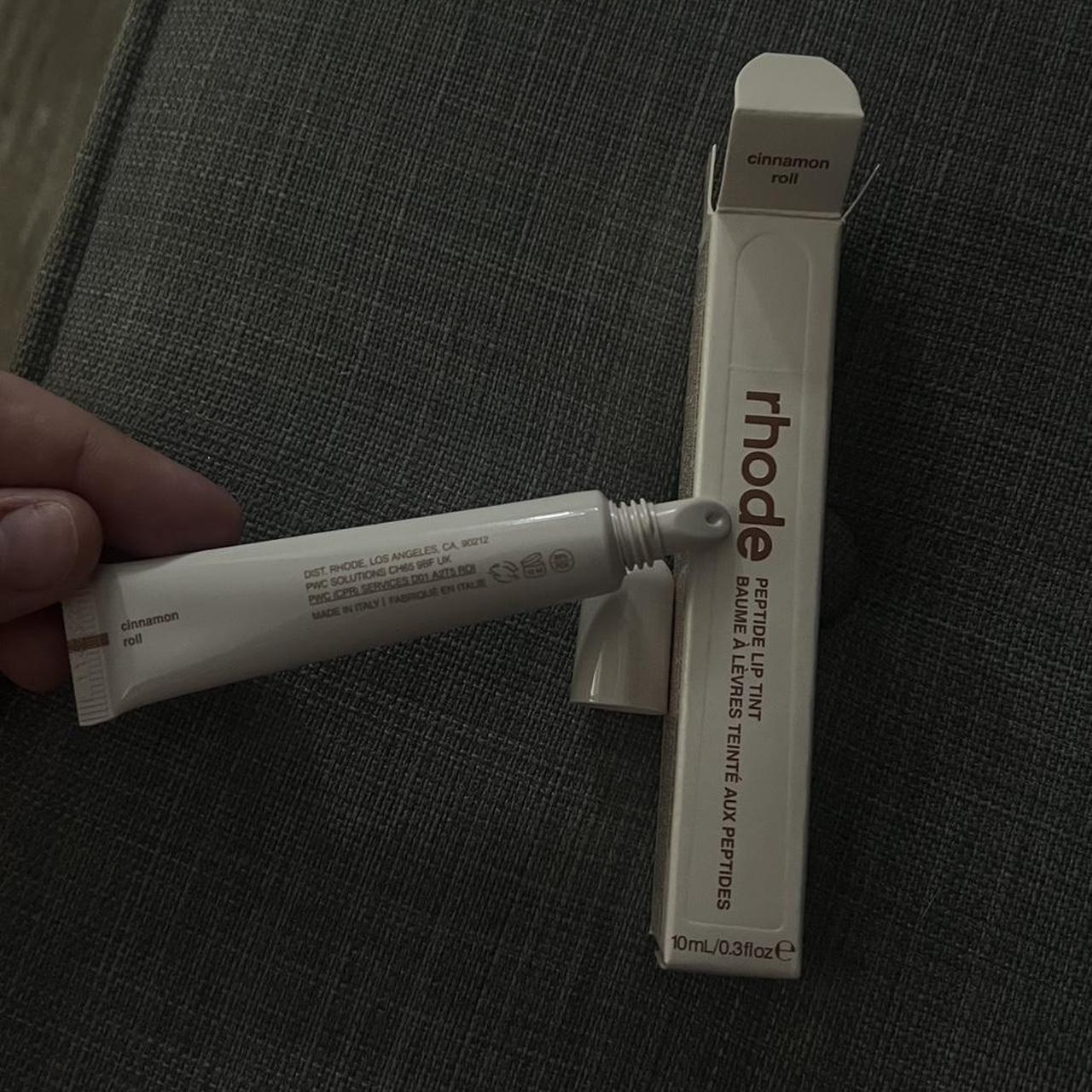 brand new in box cinnamon roll limited edition rhode... | Depop