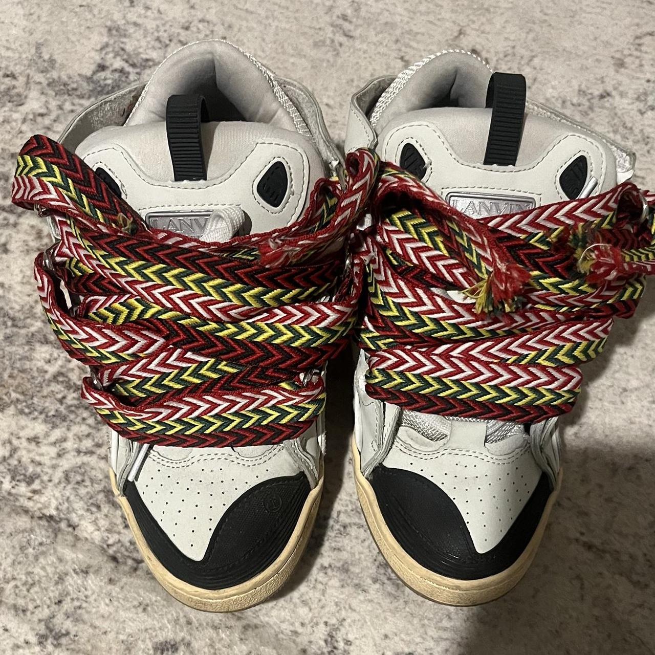 White and multi-coloured lanvins Negotiate with... | Depop