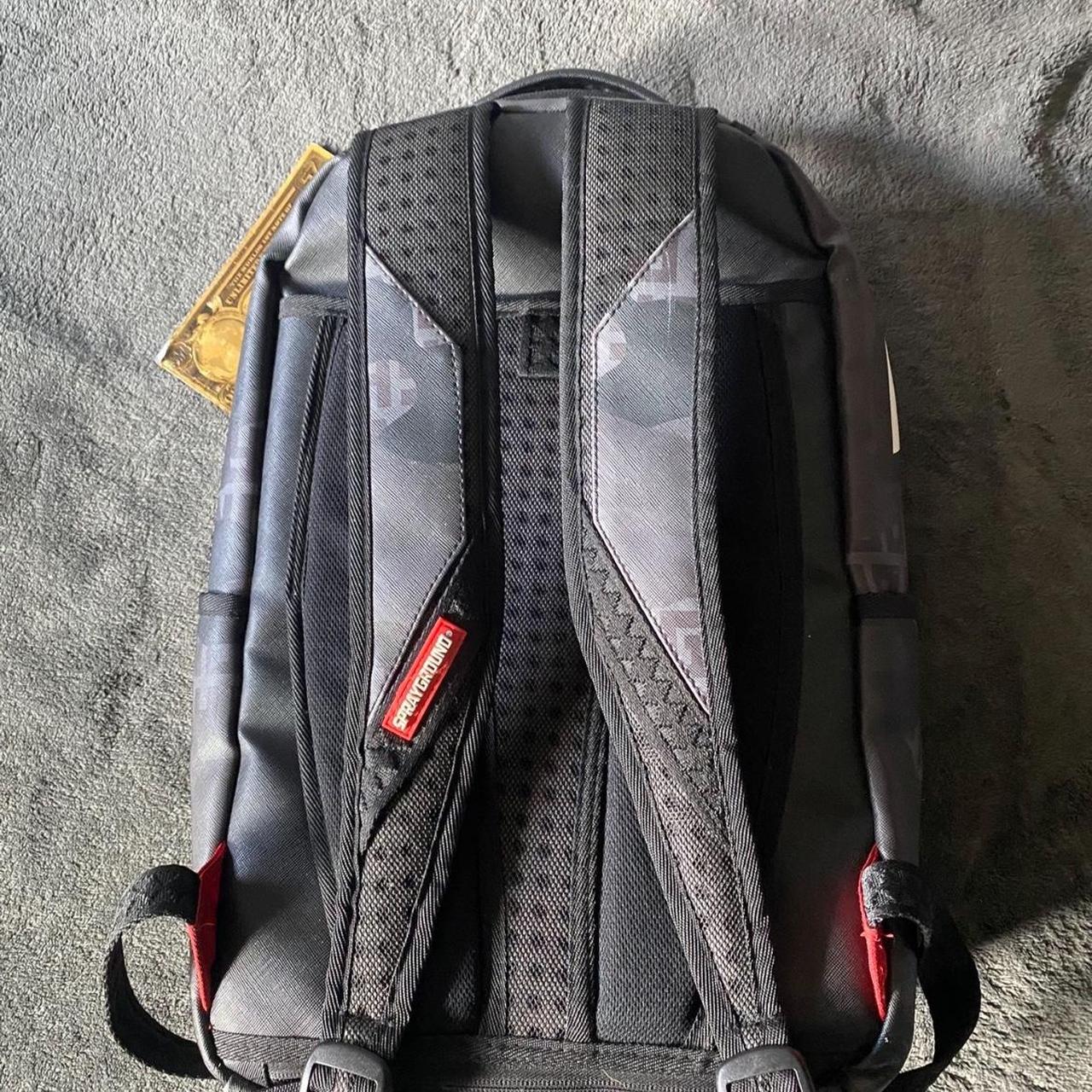 Sprayground bookbag black and white 45$ Next day... - Depop