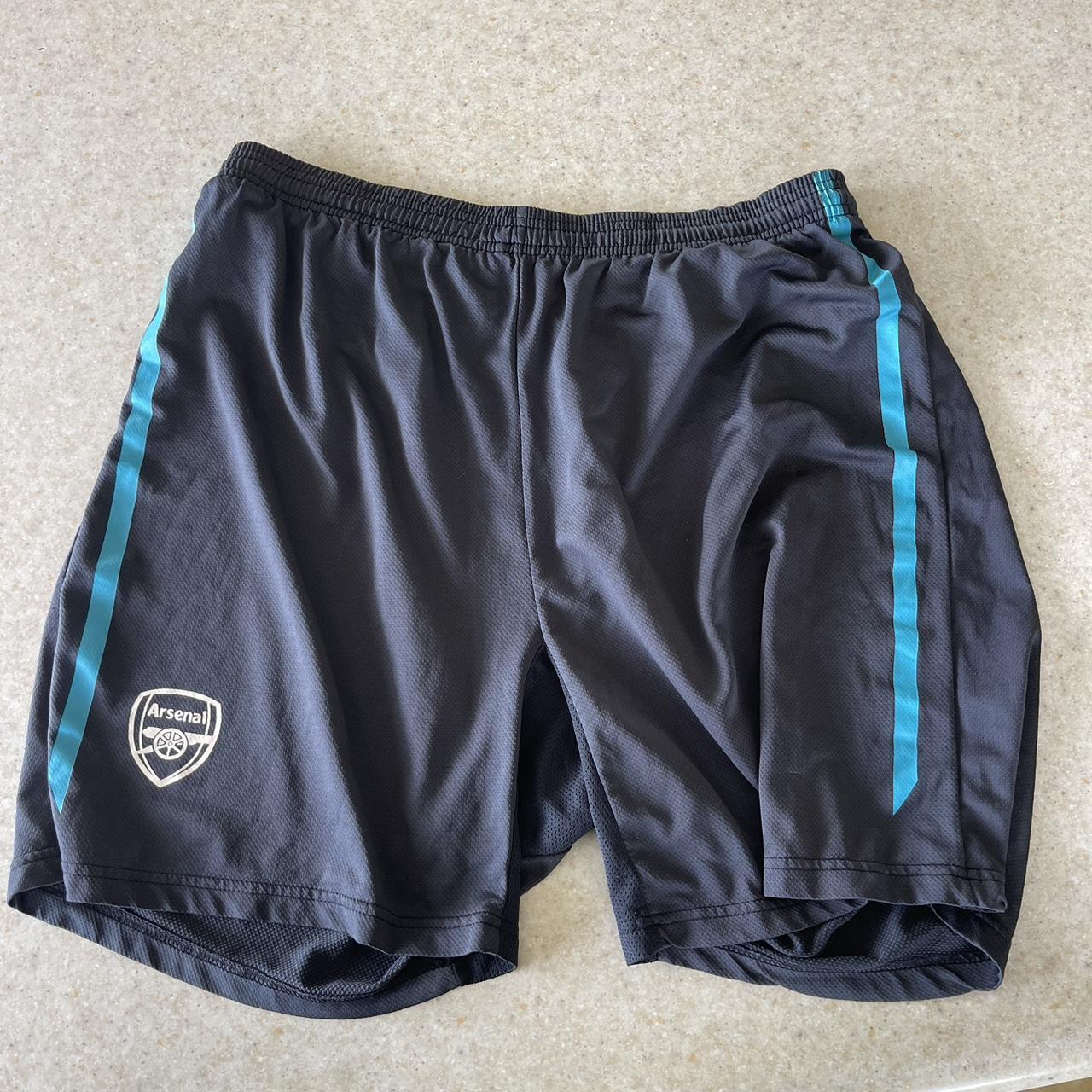 real vintage arsenal training shorts #y2k #vintage... | Depop