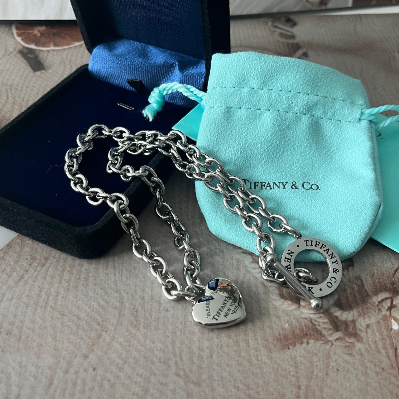 Tiffany & Co. Love Heart Pendant Necklace The unique... - Depop