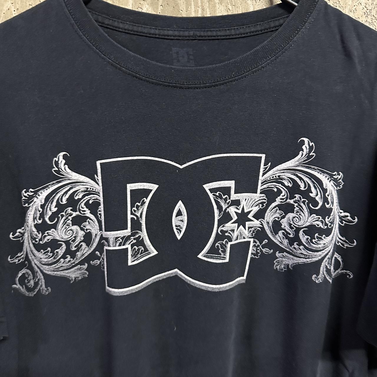 Vintage black DC skate tee Size: XL Pit to pit:... - Depop