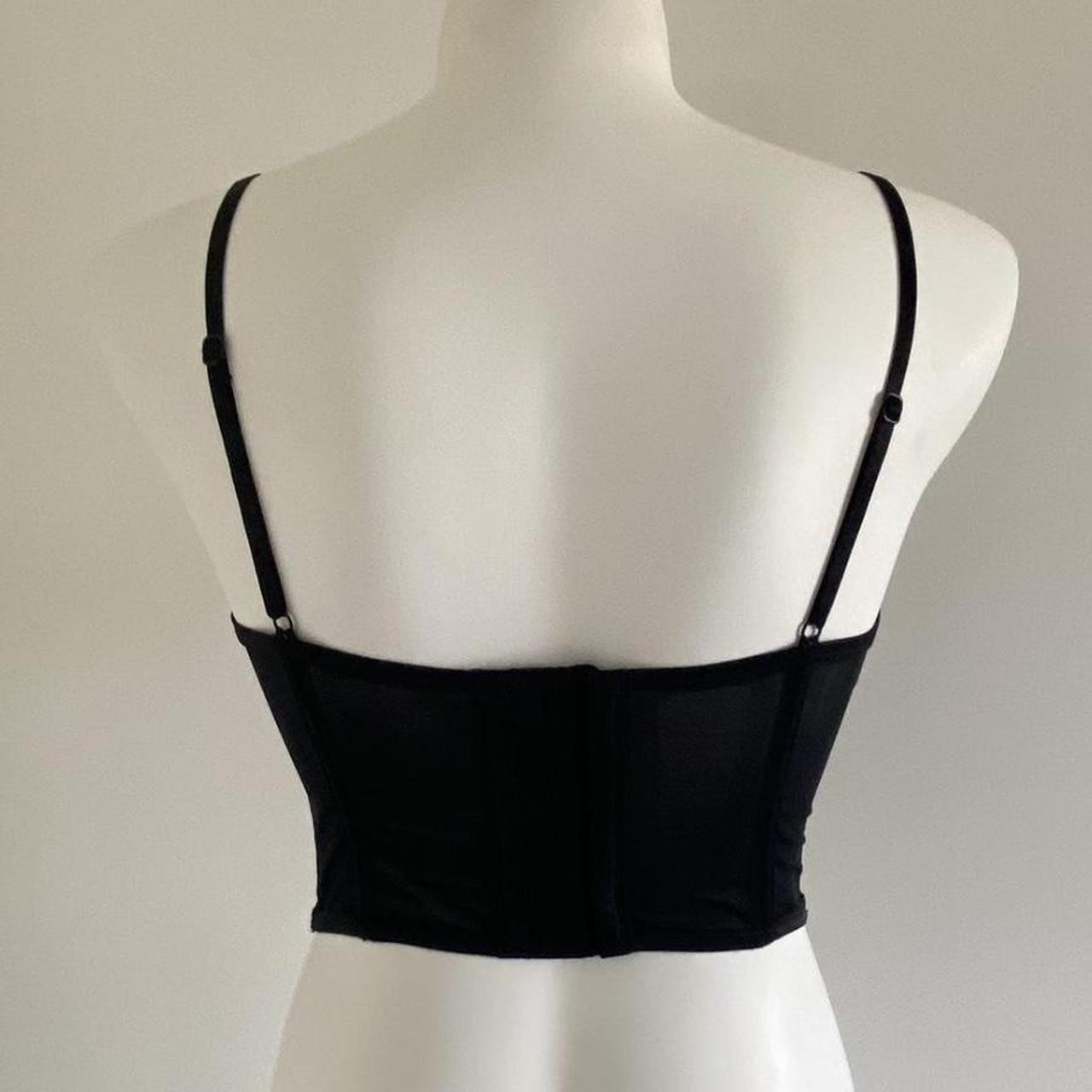 Glassons • Black Lace Bustier Corset Top ♡ Perfect... - Depop