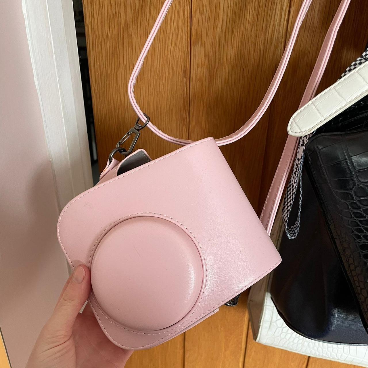 Polaroid camera pink case - Depop