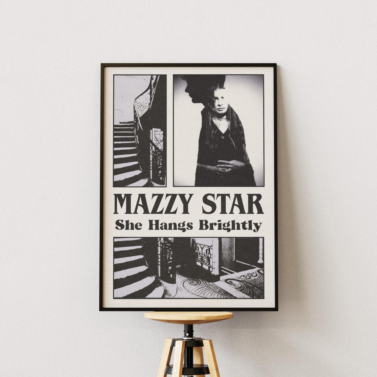 11" x 14" Mazzy Star She Hangs Brightly Album... | Depop