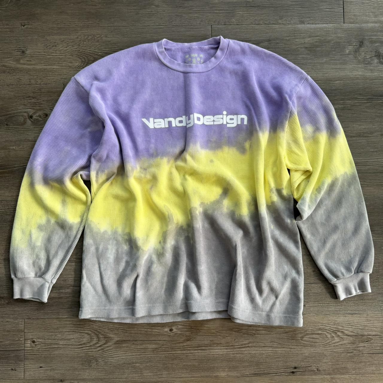 Vandythepink Vandy Design tie dye long sleeve Size... | Depop