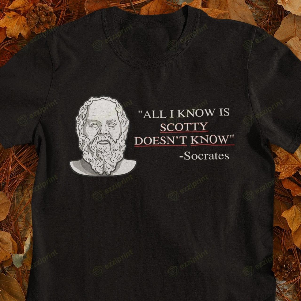 SCOTTY DOESNT KNOW THE OFFICE T-SHIRT - Depop