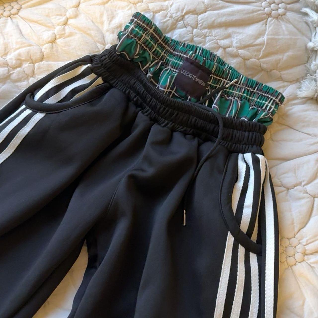 Men’s Double Waisted Boxer Track Pants Men’s size... | Depop