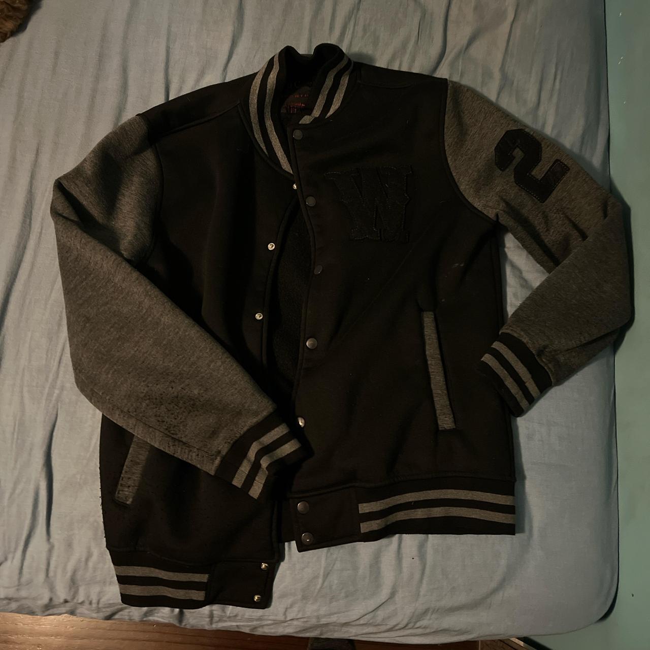 JC Jock Sweater/Baseball Graphic Jacket | JC... - Depop