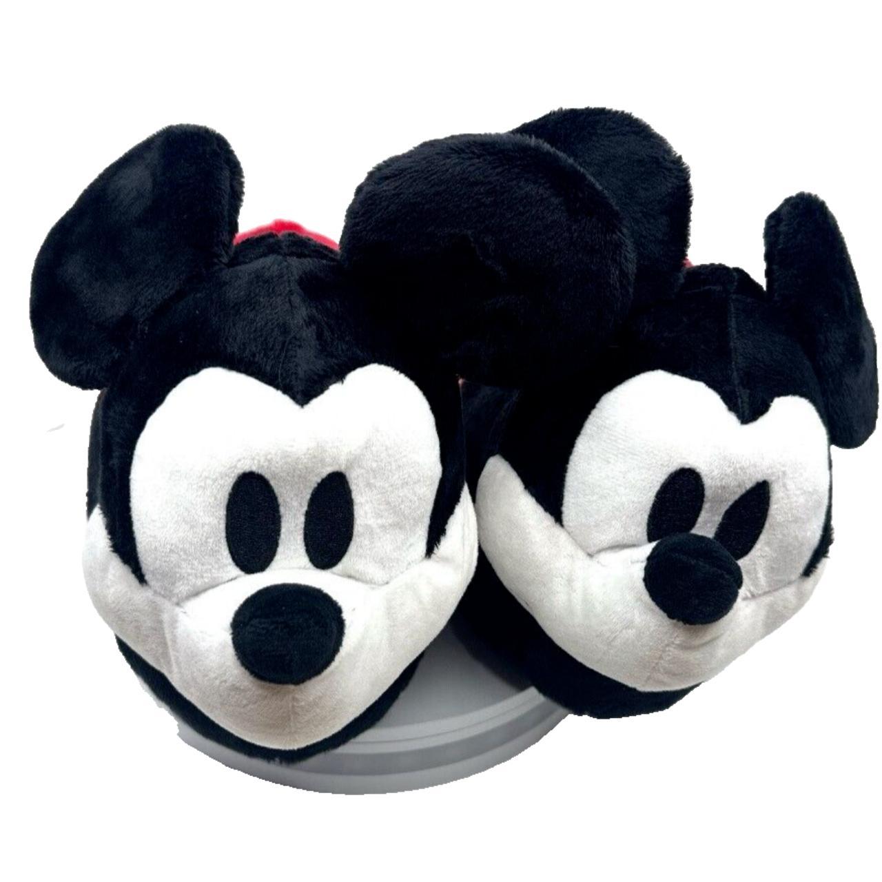 Women's Disney 100 Mickey Mouse Slippers, Red (Black... - Depop