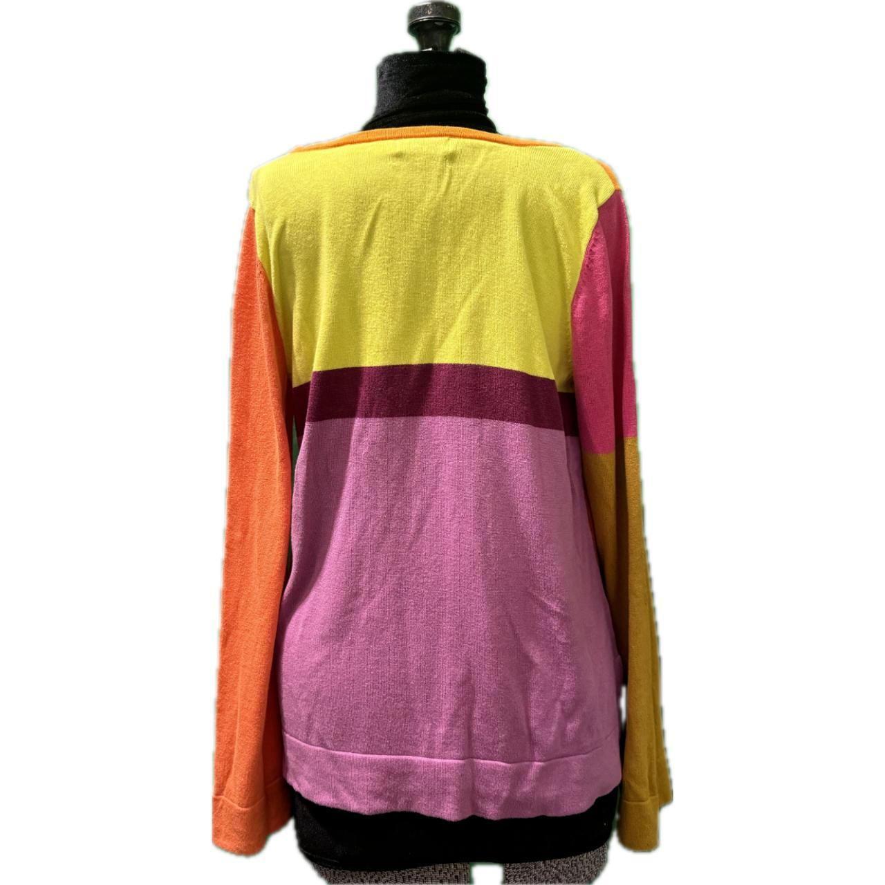 Isaac Mizrahi x Target Colorblock Cotton + Rayon... - Depop