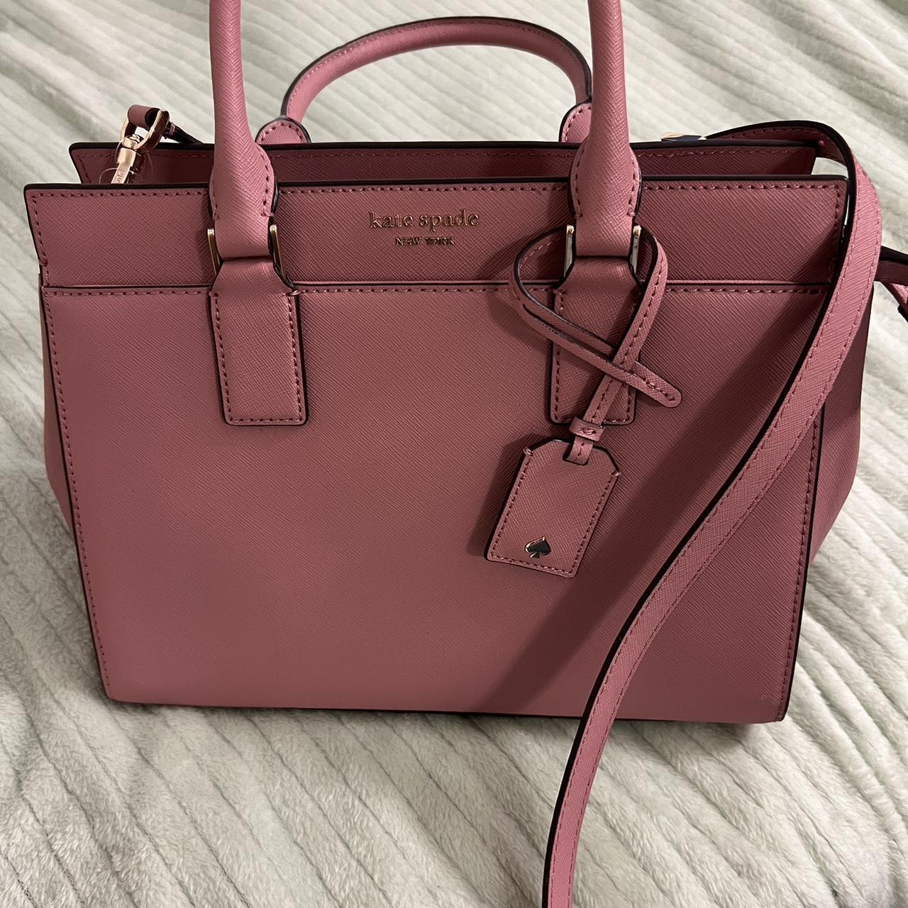 Kate spade rose bag Shoulder strap and hand straps.... - Depop