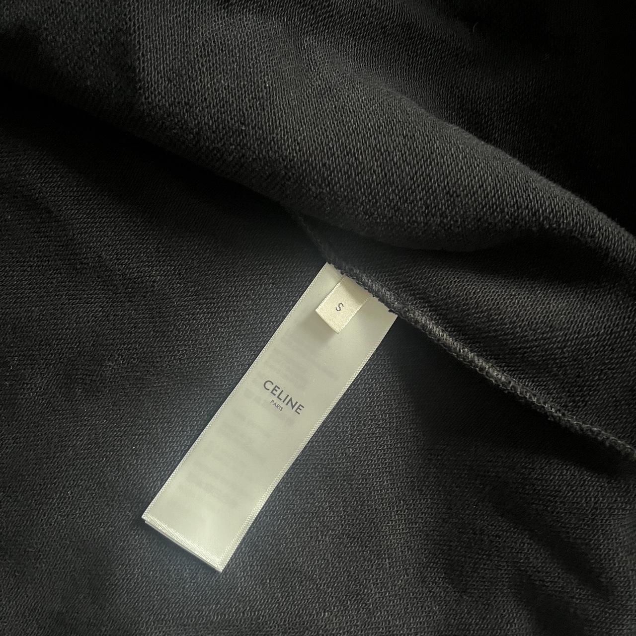 Celine Black hoodie Size Small Tags still on,... - Depop