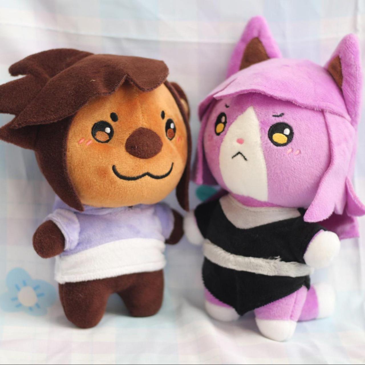 The Owl House otter Luz and cat Amity plushes,... - Depop