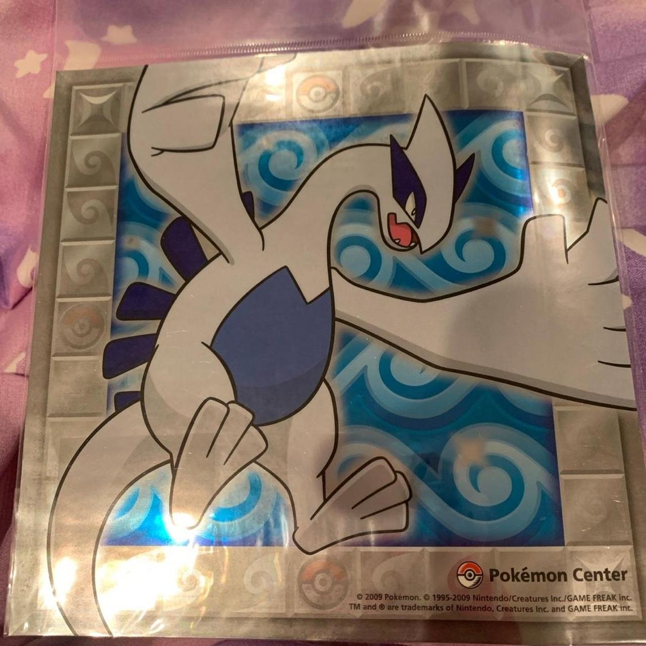 2009 Pokémon Soulsilver Lugia holo sticker... | Depop