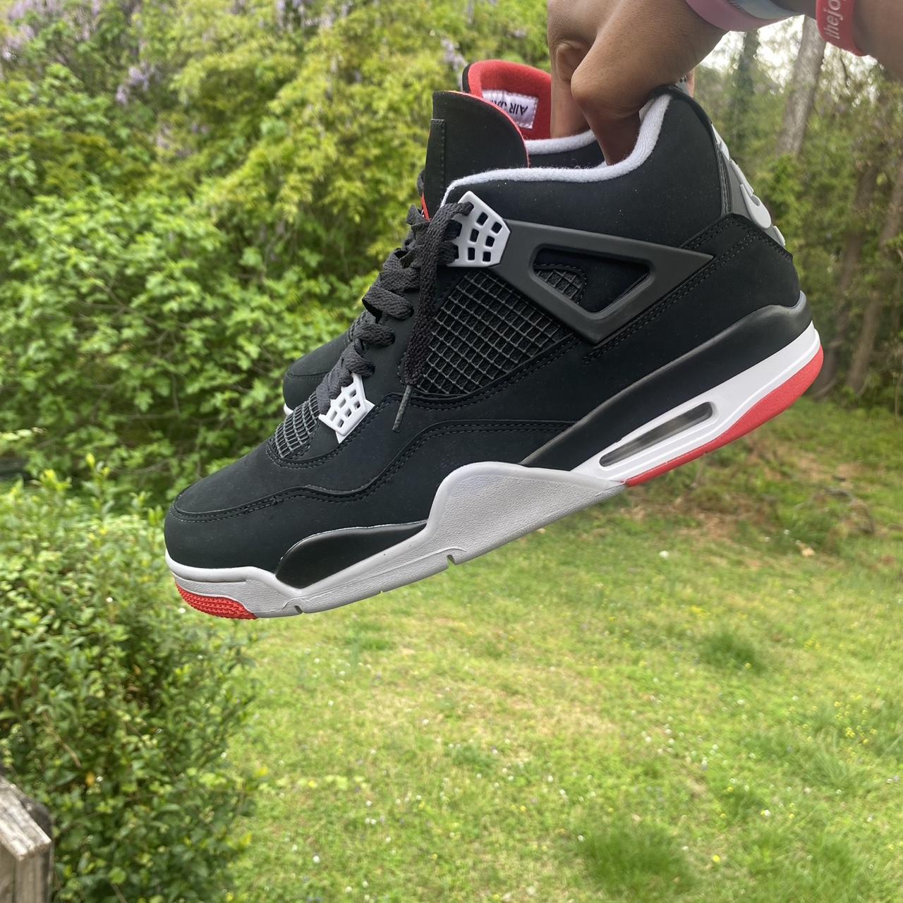 Jordan 4 Bred Size 13 Fits tts Only worn a couple... | Depop