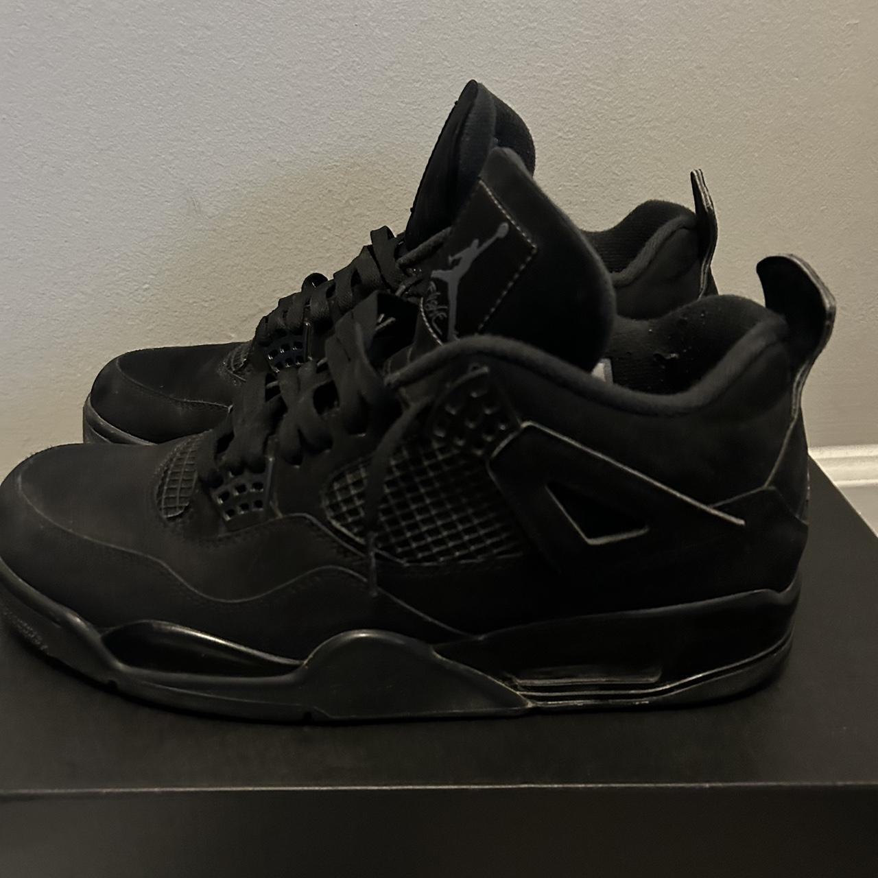 BLACK CAT 4s - Depop