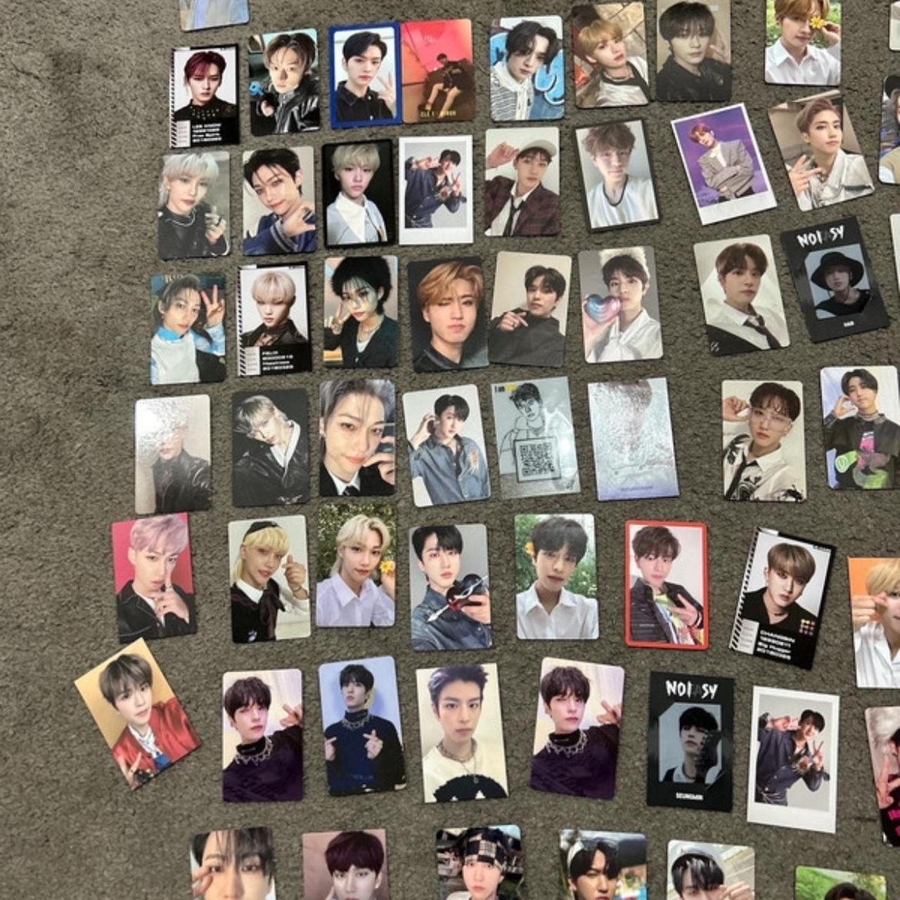 Stray kids photocards DM before purchasing... - Depop