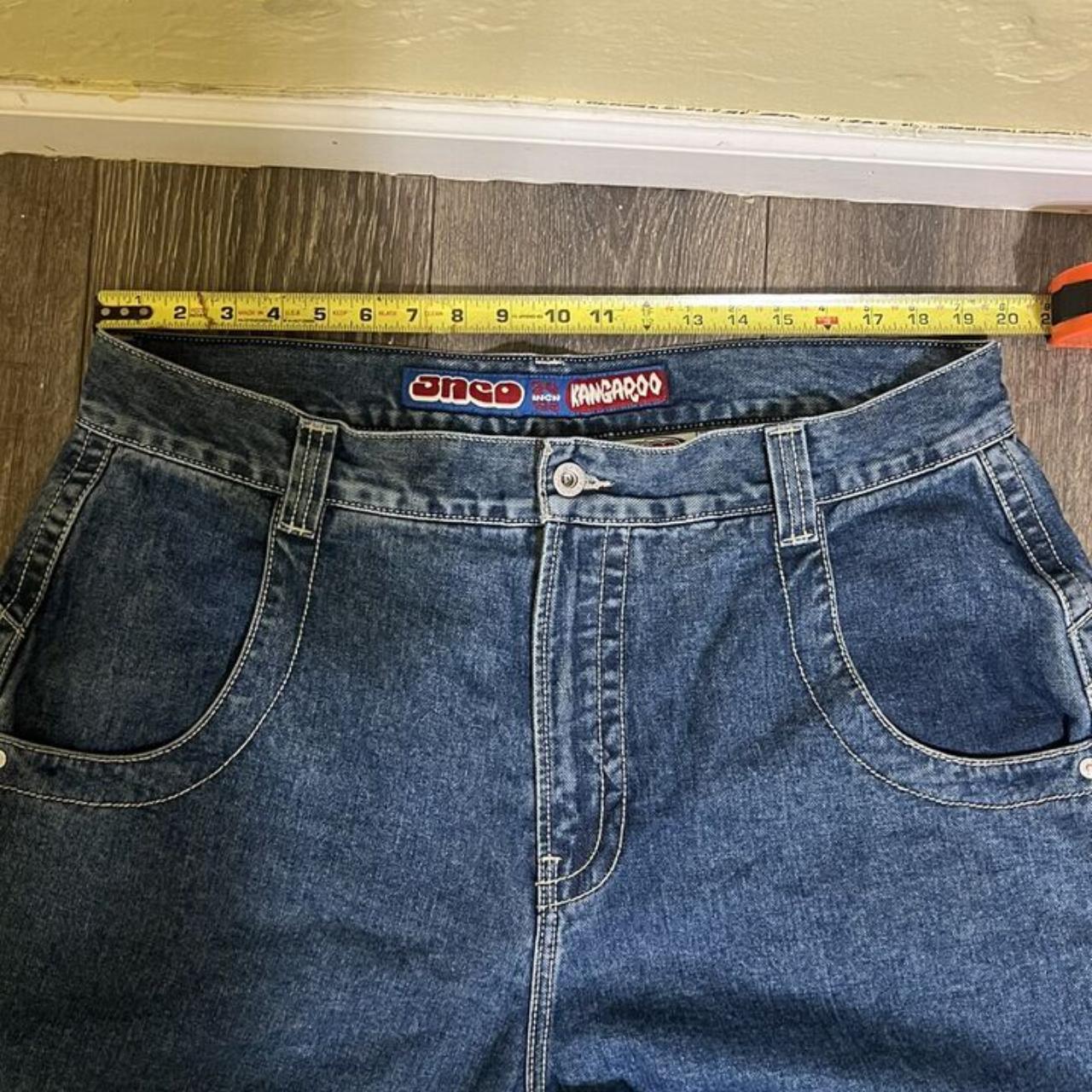 JNCO Kangaroo Jeans 38x30 Huge baggy raver Deadstock... - Depop
