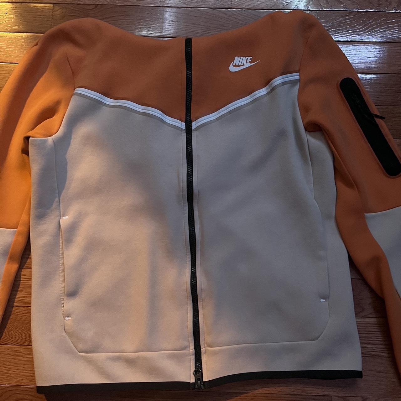 Orange Creamsicle Nike Tech Worn 2 times Size:... - Depop