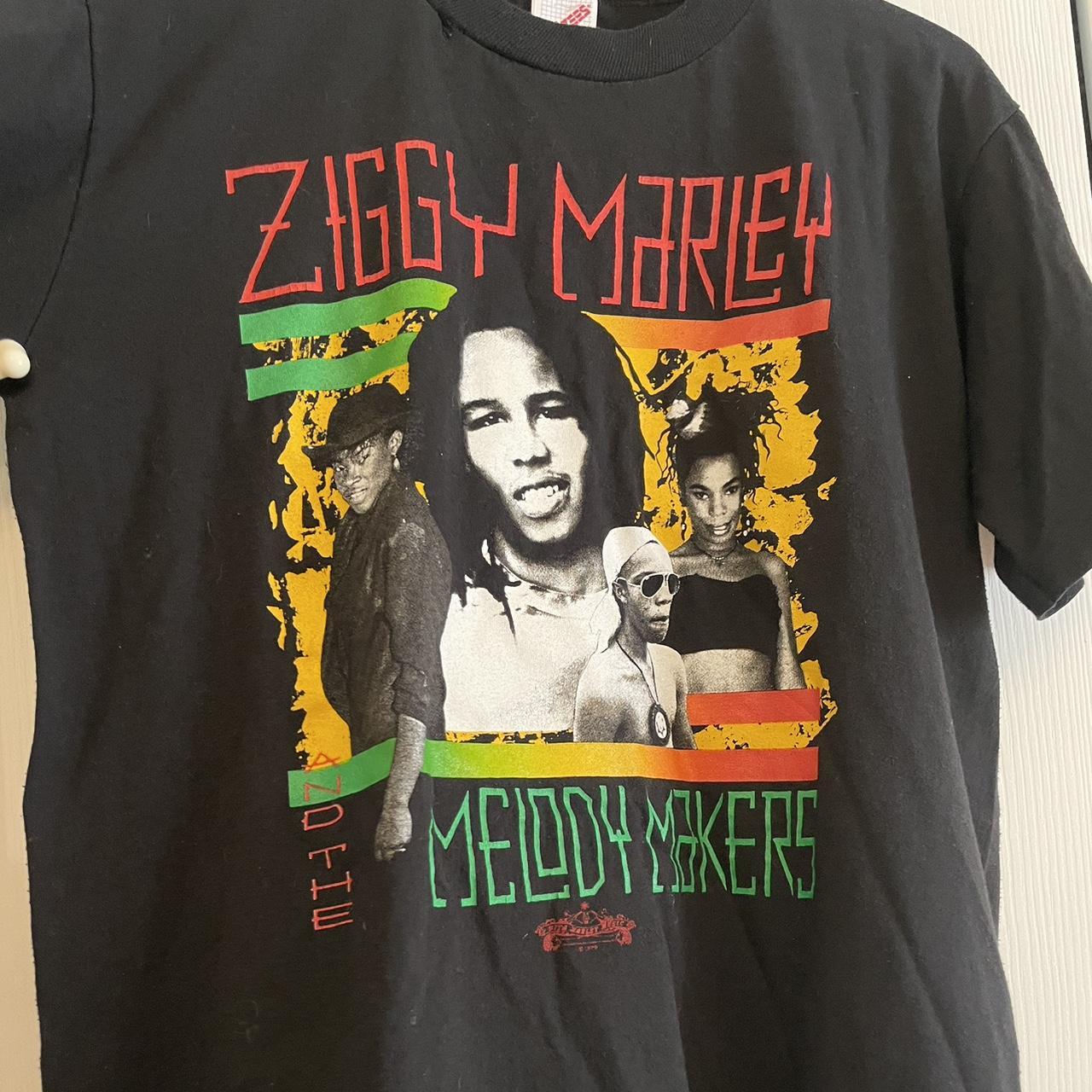 Ziggy marley t-shirt •has a security tag i can not... - Depop