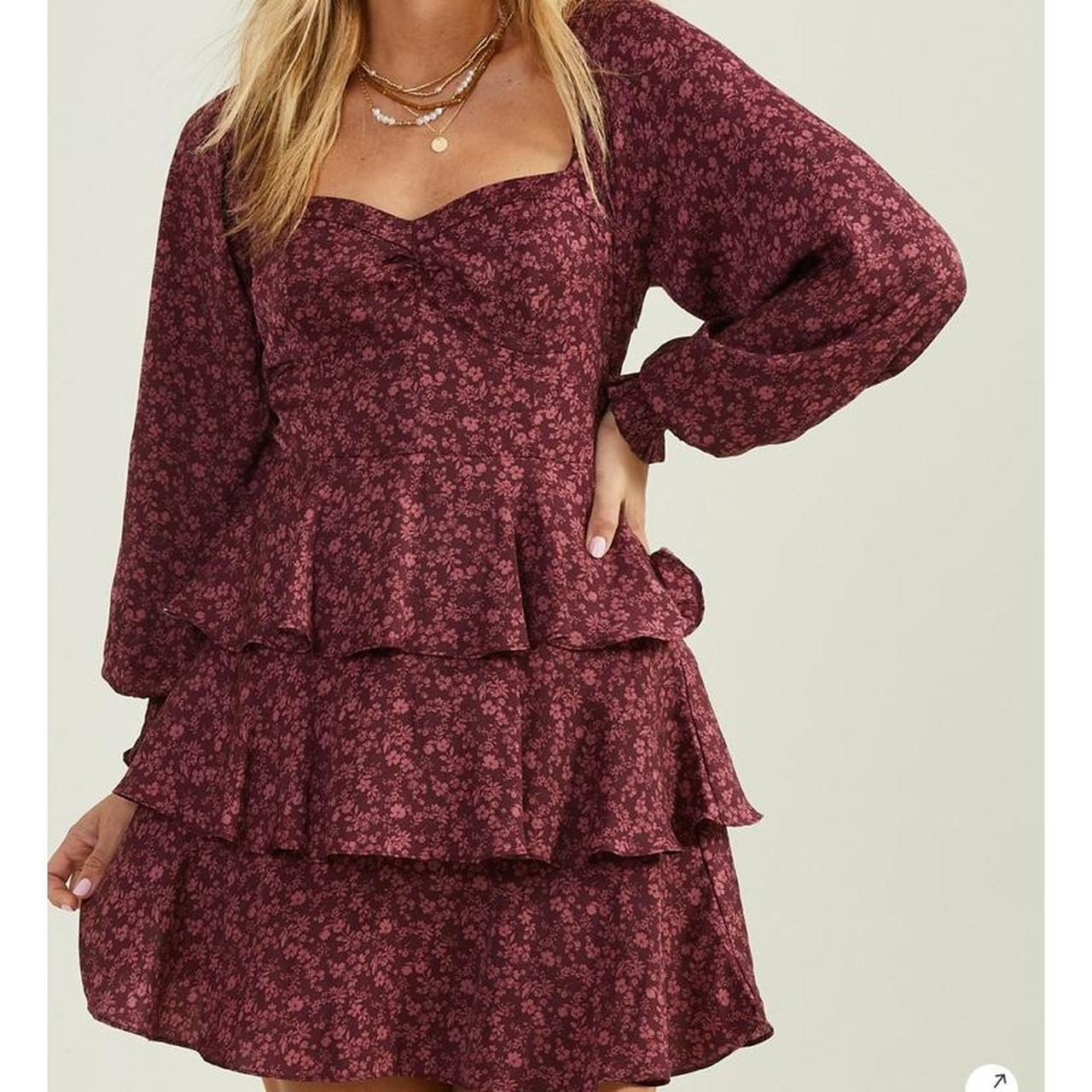 NEW Altar’d State Floral Mini Dress XXL NWT NEW... - Depop