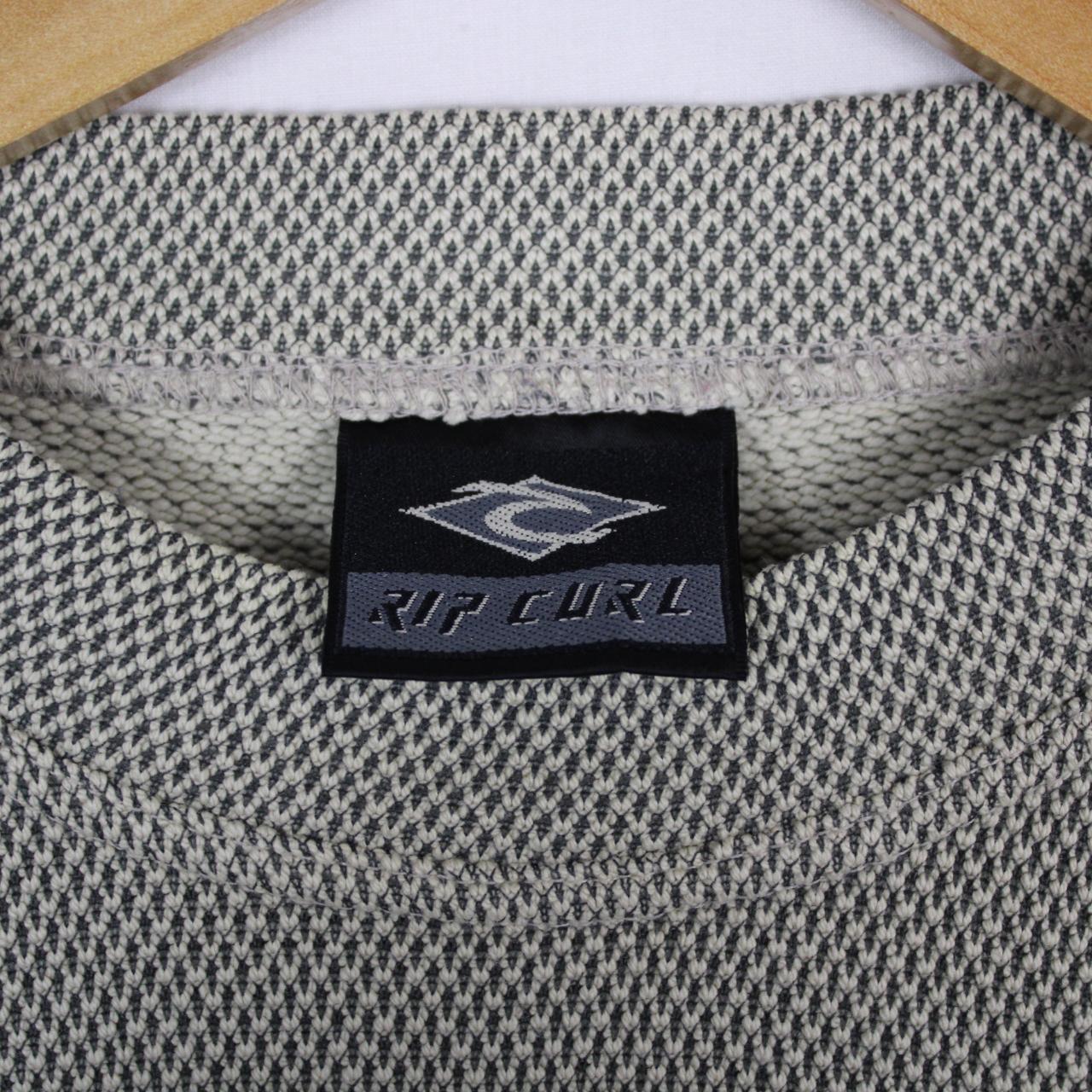 Vintage 90s Rip Curl Surf Sweatshirt - Size: L -... - Depop