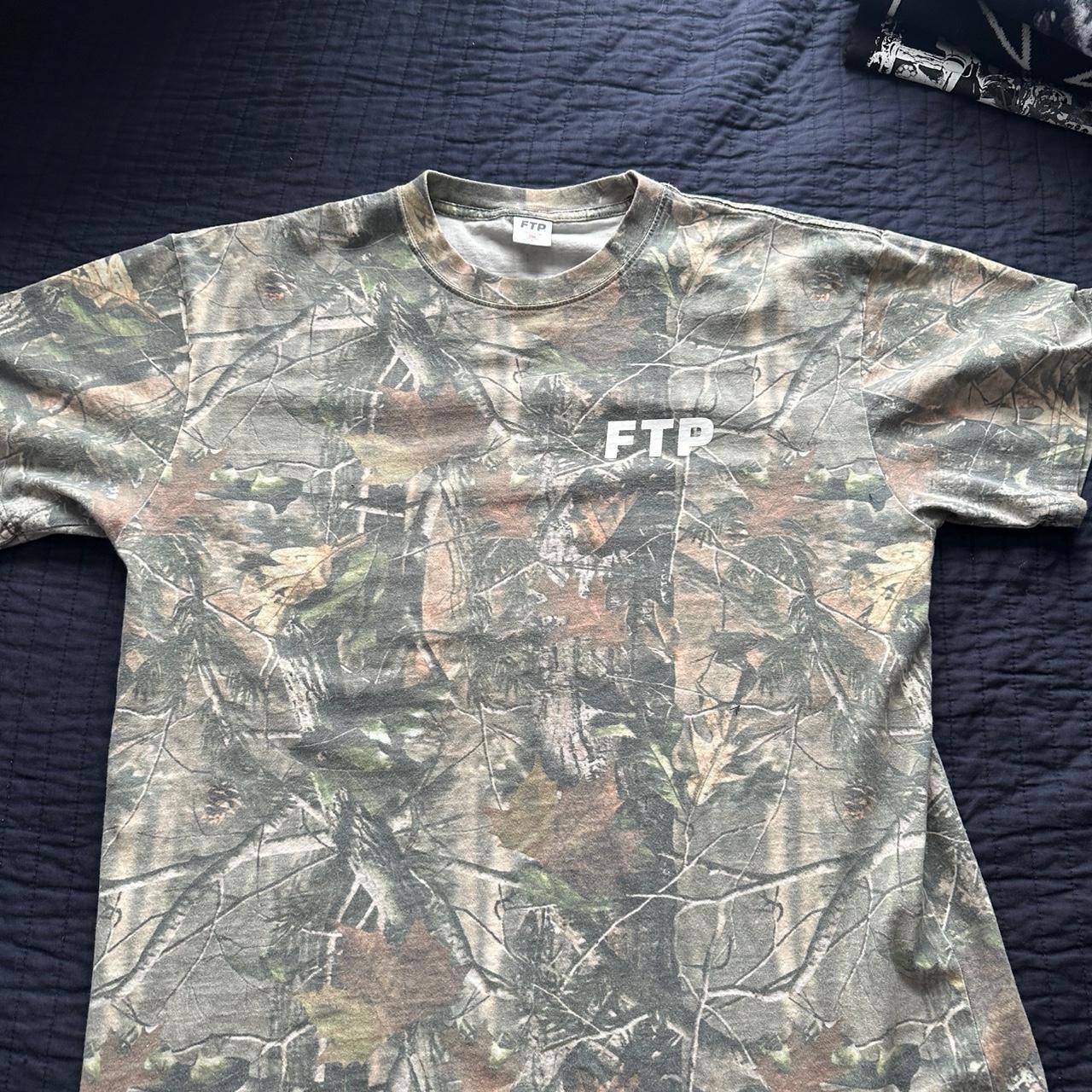 FTP Men's Camo T-Shirt Description: FTP Moss Oak... | Depop
