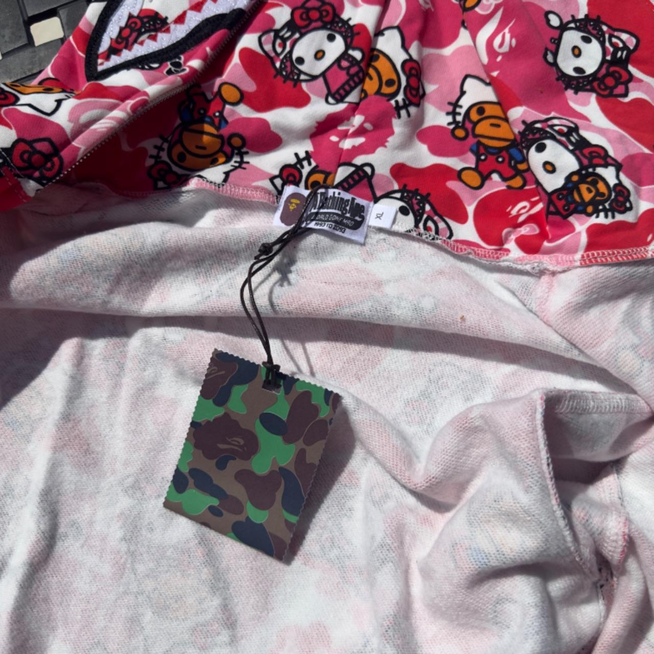 Rare Bape X Hello Kitty Hoodie Size Medium. Asking... - Depop