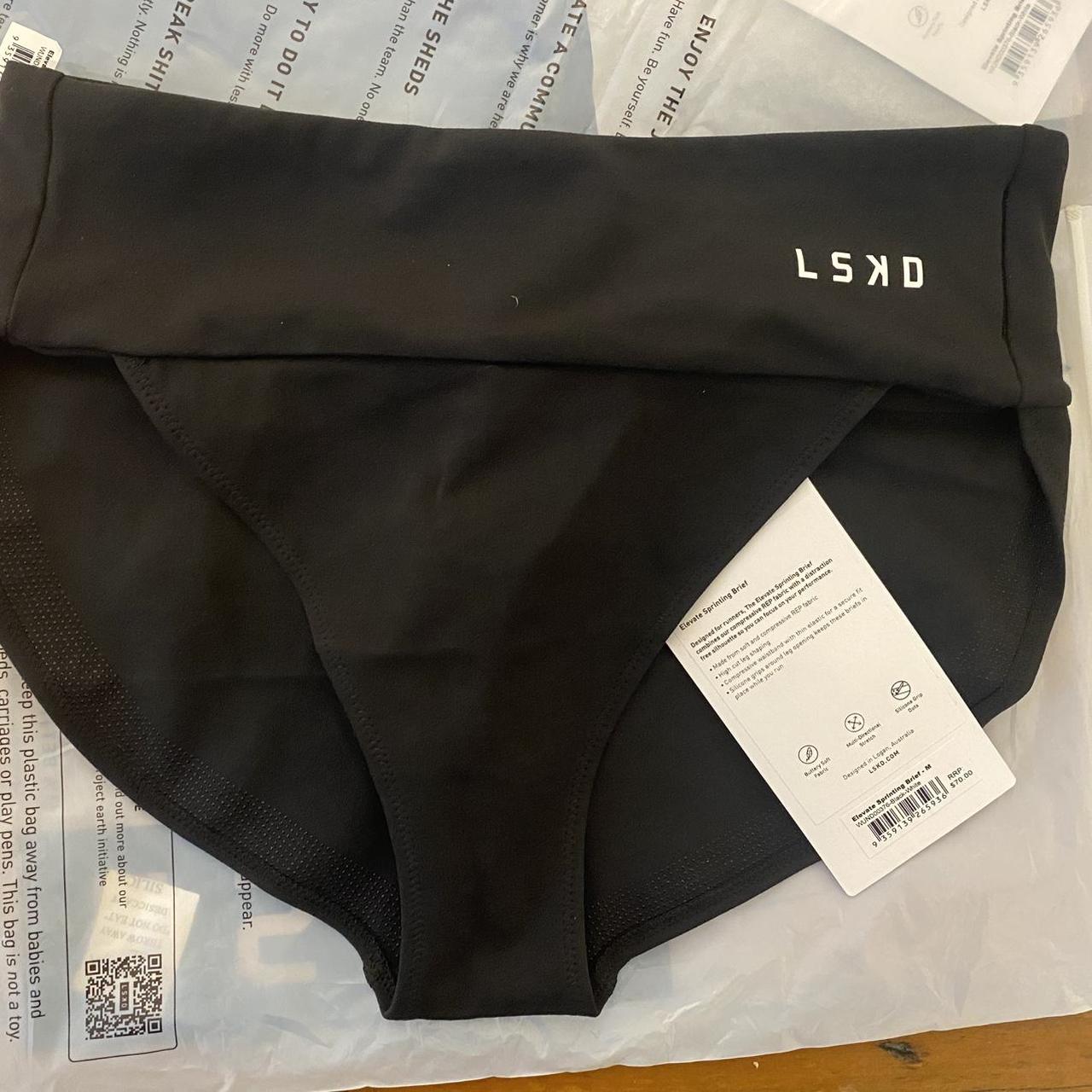 LSKD Elevate Sprinting Brief Black Size M New and... | Depop