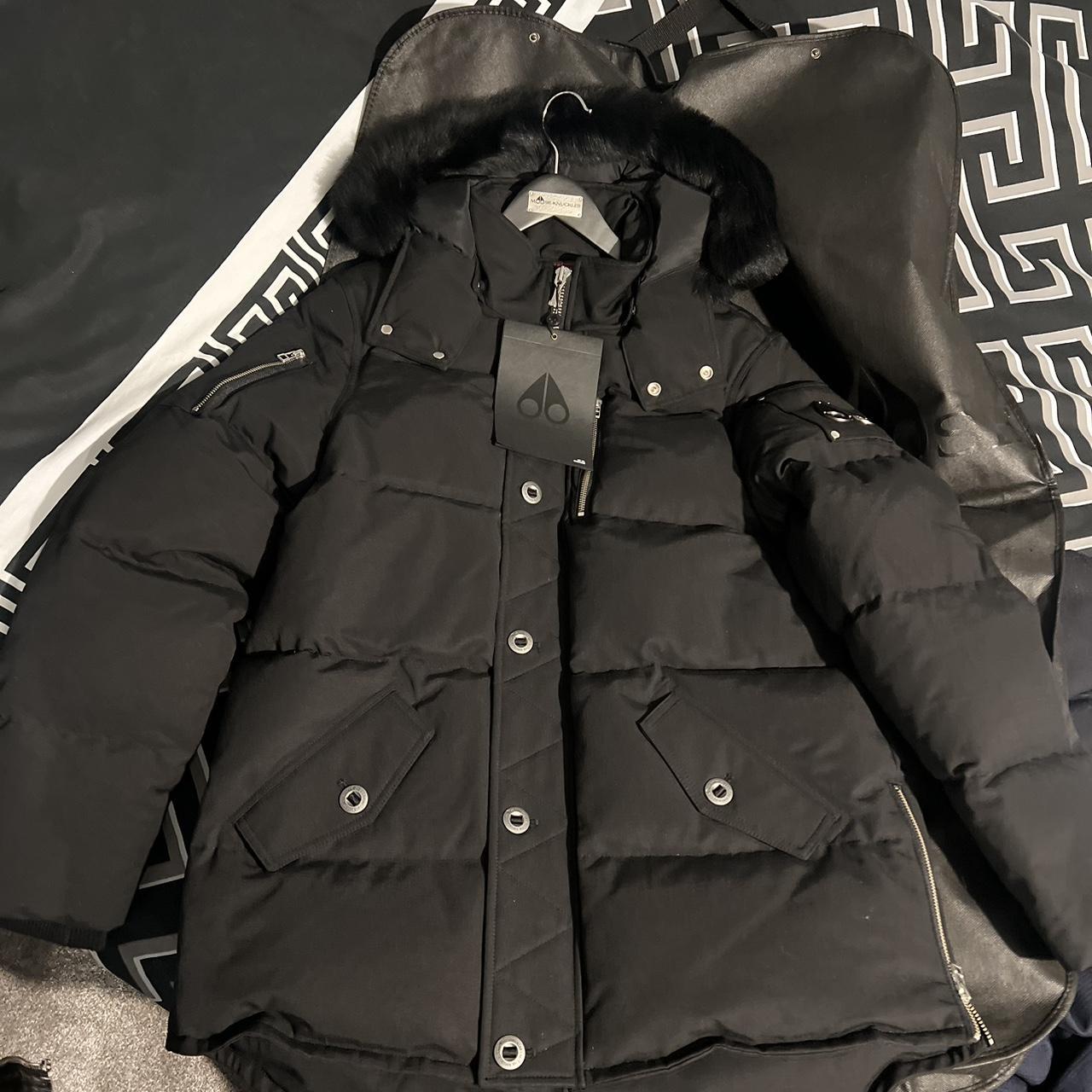 Brand new moose knuckle original Q3 fur jacket Come... - Depop