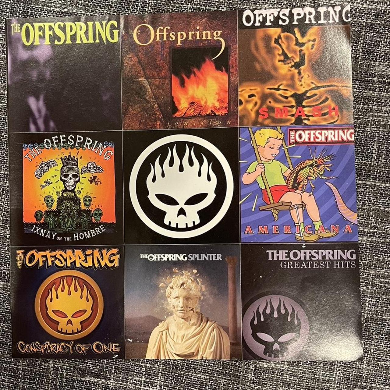 The Offspring Greatest Hits promo stickers set. ... - Depop