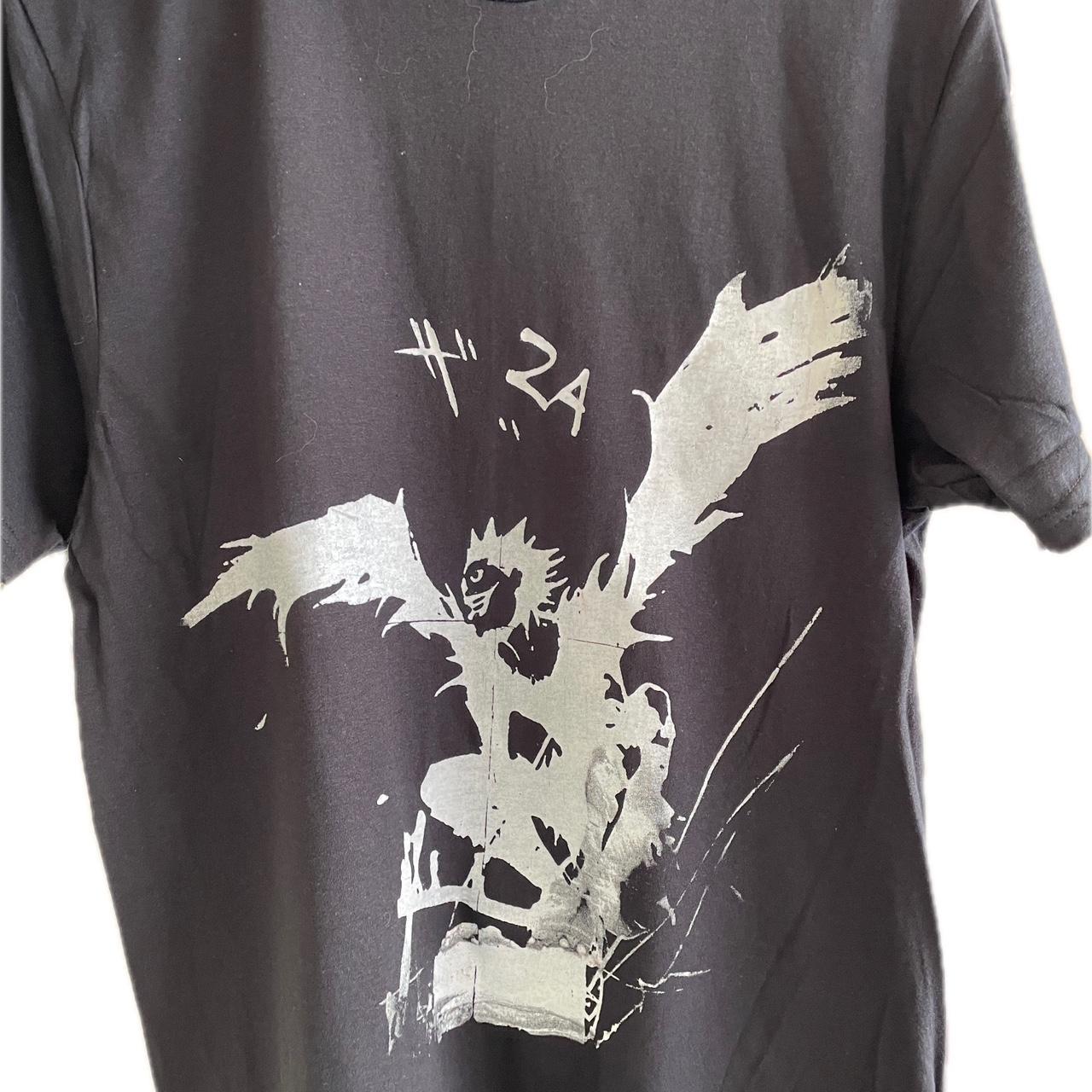 Death note Ryuk Panel Tee Black - Depop