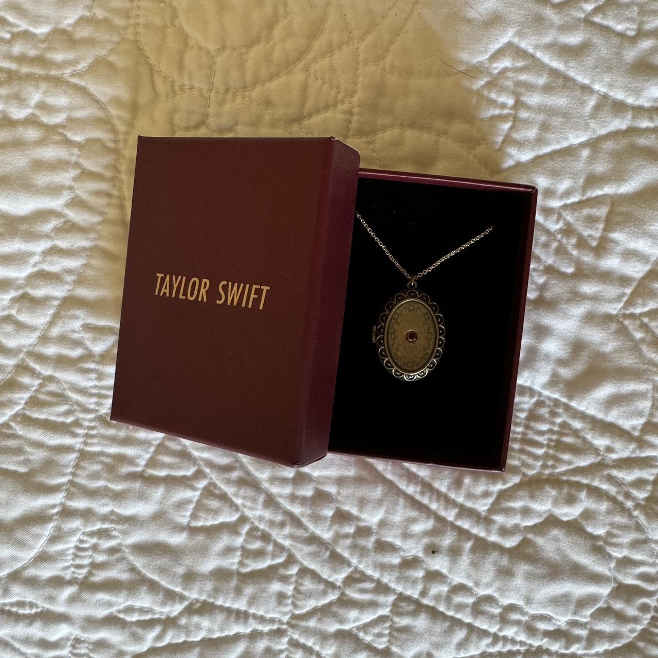 Taylor Swift We’ll Run Locket Red taylor’s version... - Depop