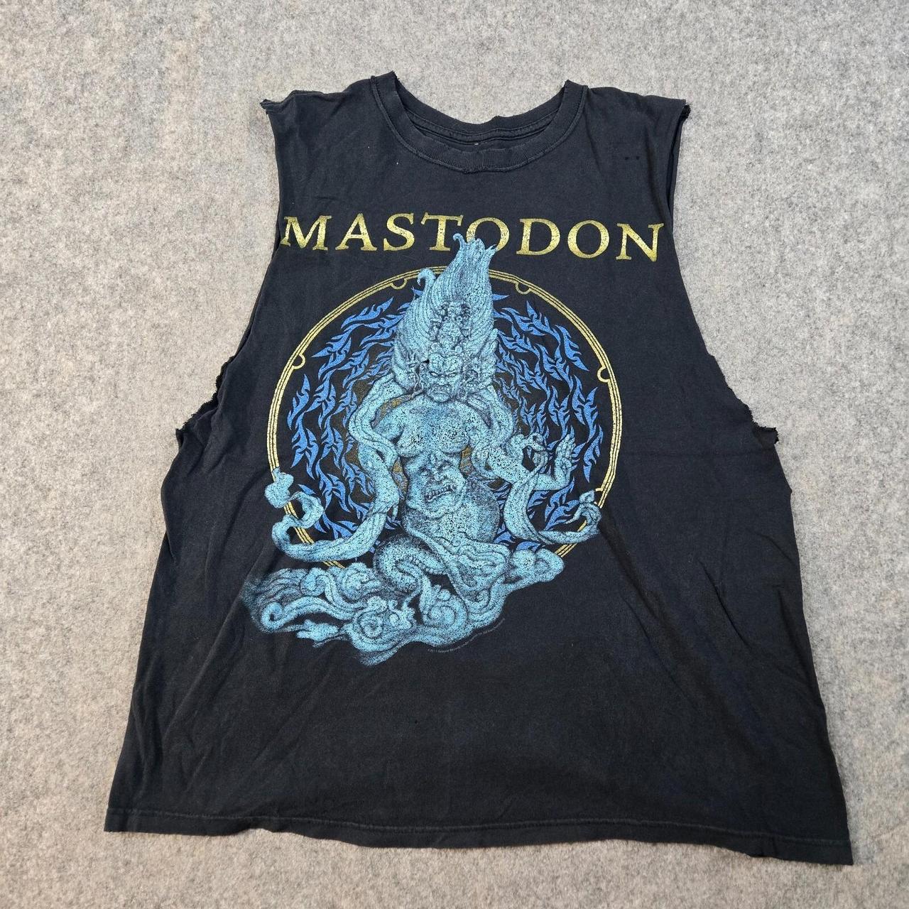 Mastodon Sea Beast Choppen T-Shirt Tank Top Size... | Depop