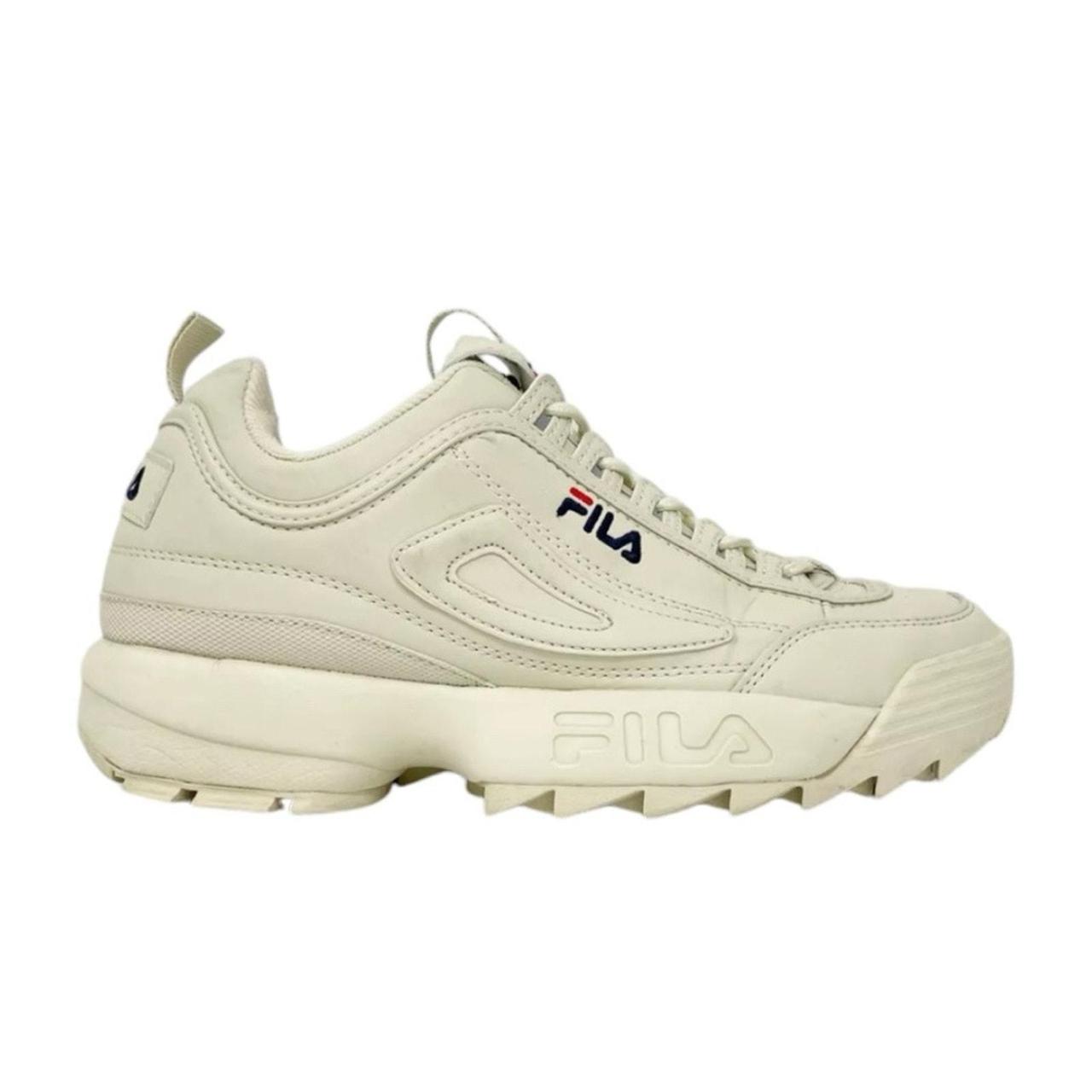 Fila Mens Disruptor 2 Premium 1FM00137 050 Ivory. Depop