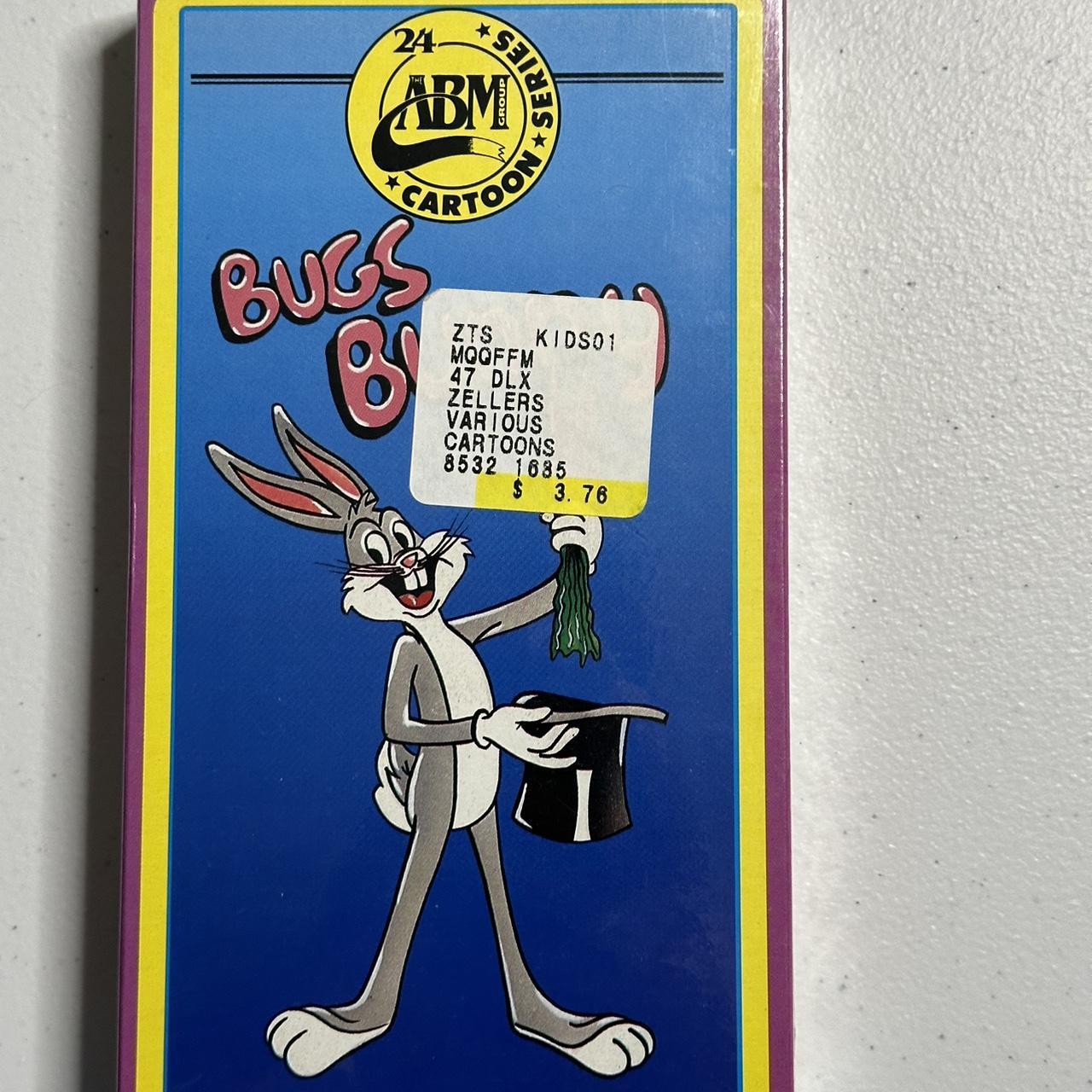 Bugs Bunny ABM Cartoon series VHS tape (Sealed) .... - Depop