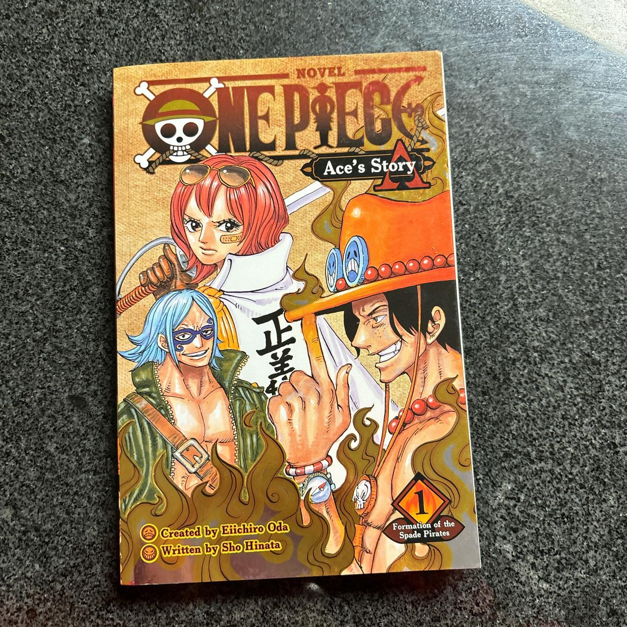 brand new one piece novel “ace’s story” - Depop